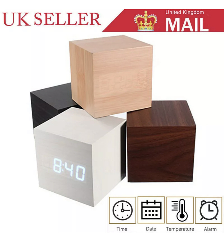 Geet London :: Black wood with red light